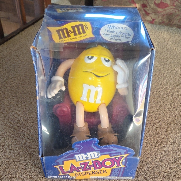 M&M'S | Toys | Mms Yellow Lazboy Dispenser | Poshmark